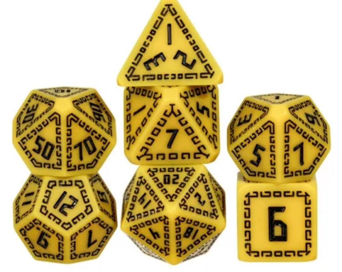 Aztec (yellow) – Beholders Gaze